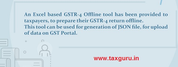 How to download Excel based GSTR 4 Offline utility