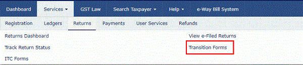 Transition Form GST TRAN- 2- Things you must Know