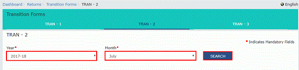 Transition Form GST TRAN- 2- Things you must Know