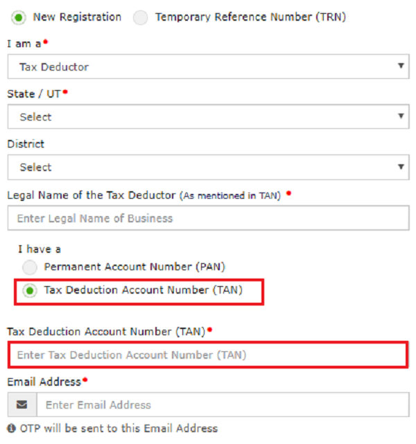 Registration as TDS Deductor under GST- FAQs & How to apply