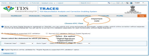 How to Download Justification Report of errors identified by TRACES