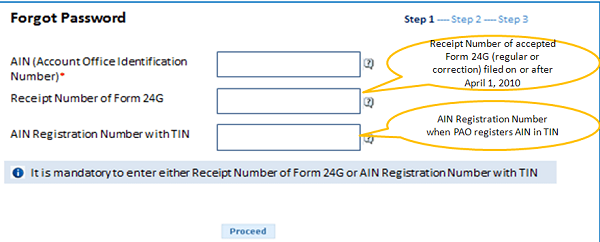 TRACES Tutorial for PAO on Registration, Login, Password, View AIN, TAN ...