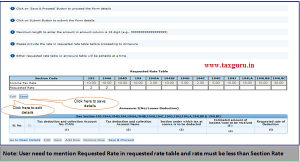 Request for Nil/Lower Deduction/Collection Certificate (Form 13)
