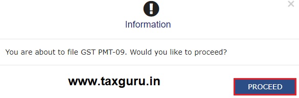 How to File and View Form GST PMT-09 with FAQs