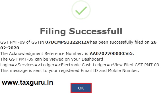 How to File and View Form GST PMT-09 with FAQs
