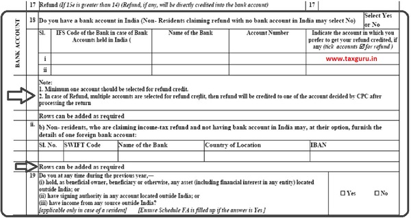 Important Changes for filing ITR for AY 2021-22