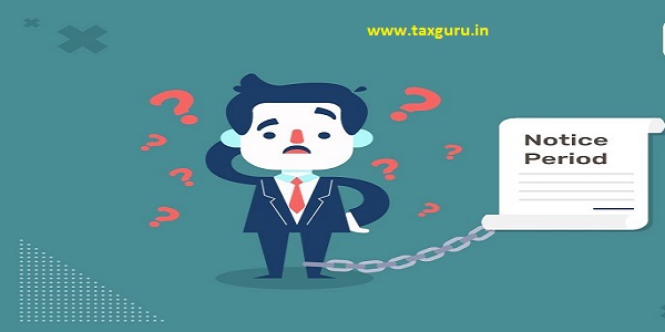 3 reasons why notice pay recovery is not liable to GST