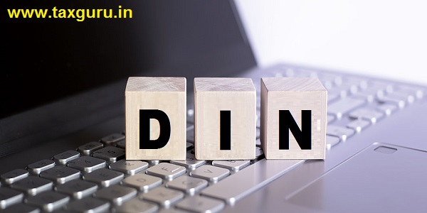 Surrender of Director Identification Number (DIN)- Procedure