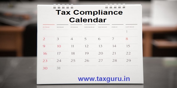Taxation Compliance Calendar: June, 2024