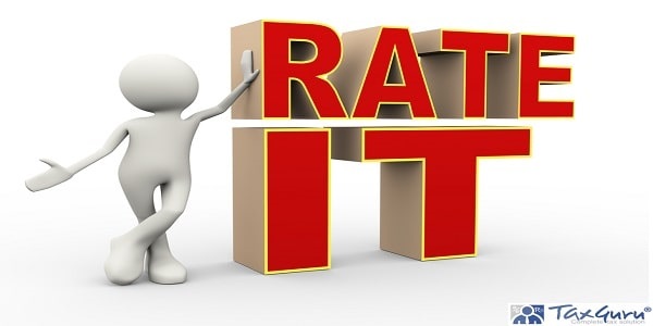 Income tax Rates for assessment year 2021-22