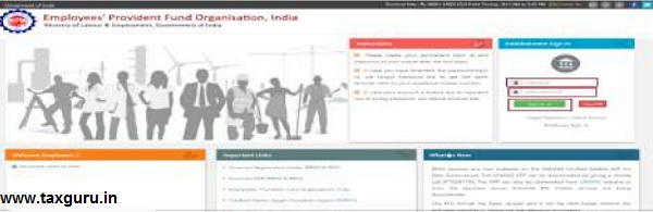 Deployment of electronic facility at Employer Interface of EPFO’s ...
