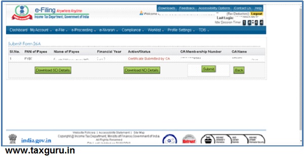 Form 26A – Why, What and How