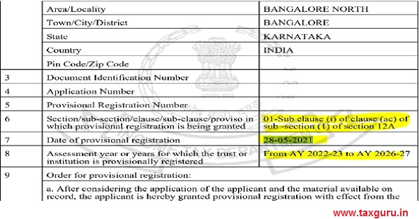 Anomaly in Re-Registration of Existing Trusts or Institutions U/S 12AB