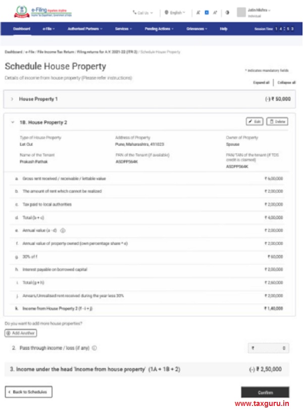 How to file ITR-2 for AY 2021-22 on new Income Tax Portal