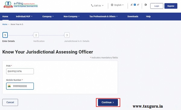 How to Know Your Assessing Officer (AO) on New Income Tax Portal