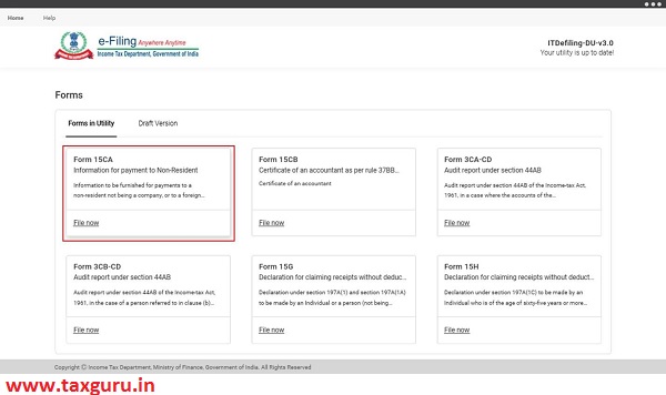 How to use Offline Utility for Statutory Forms on new Income Tax Portal