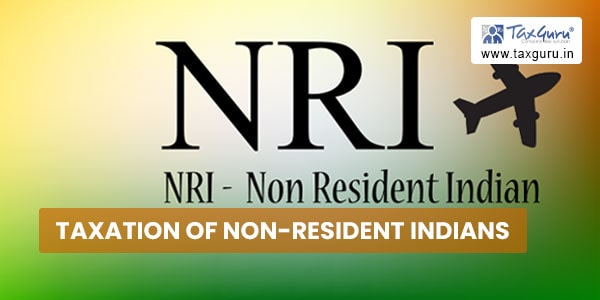 Taxation of Non-Resident Indians