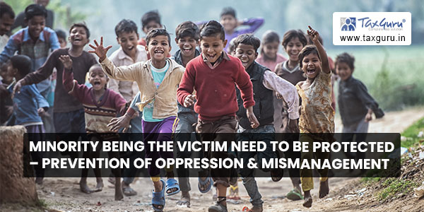 Minority being the victim need to be protected – Prevention of ...