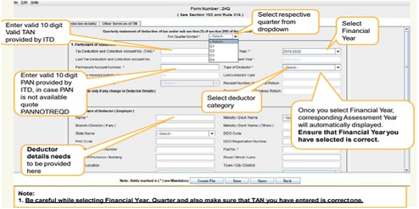 How To File Salary TDS Return – Form 24Q