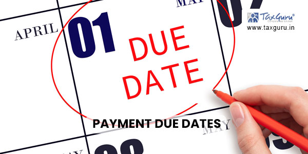 Maharashtra-Profession Tax Returns & Payment Due Dates W.E.F. 01/04 ...