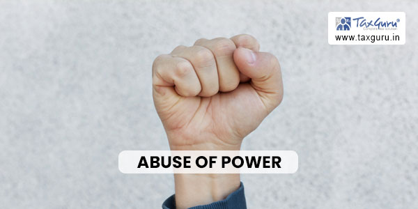 DRC-01B- Unconstitutional Being an Abuse of Power