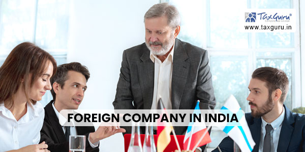 Applicability of POEM on Foreign Company in India
