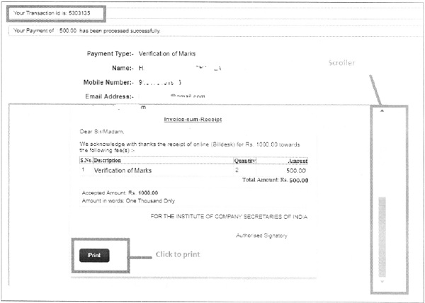 How to Apply for ICSI Marks Verification: Student User Manual 2023
