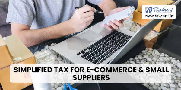 GST Composition Scheme: Simplified Tax for E-commerce & Small Suppliers