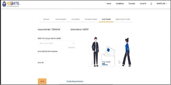 ICEGATE Advisory for E-scrip to avail Export Incentive Schemes (RoSCTL ...